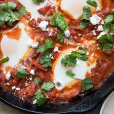 Easy Shakshuka Recipe with Feta - Stephanie Kay Nutrition