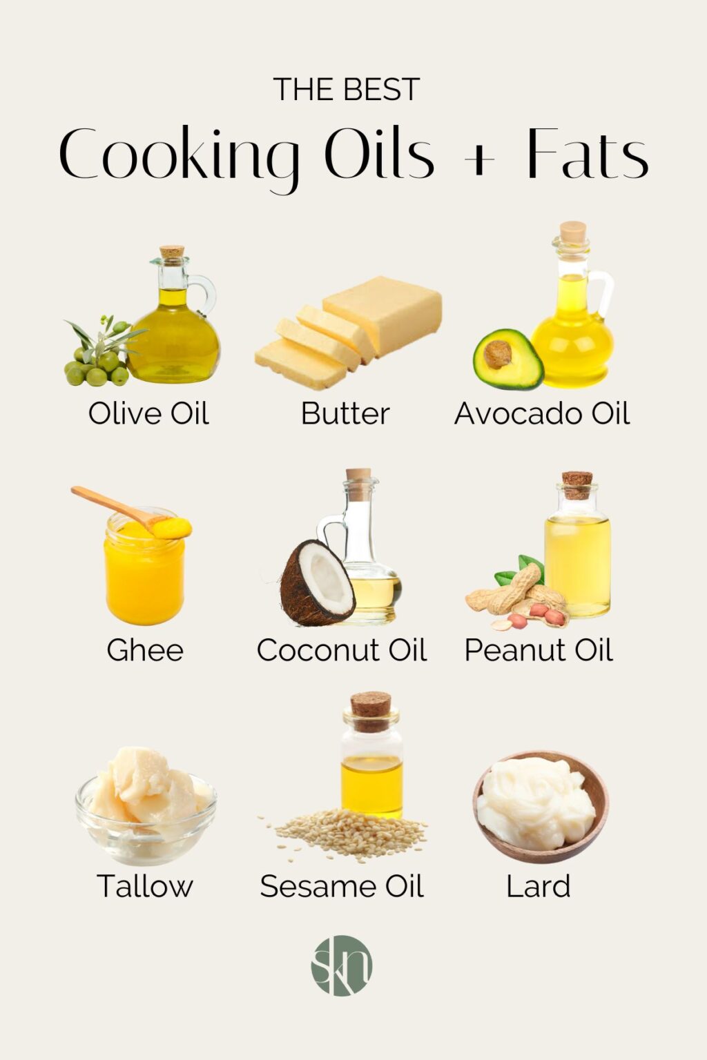The Best Cooking Oils and Fats - Stephanie Kay Nutrition