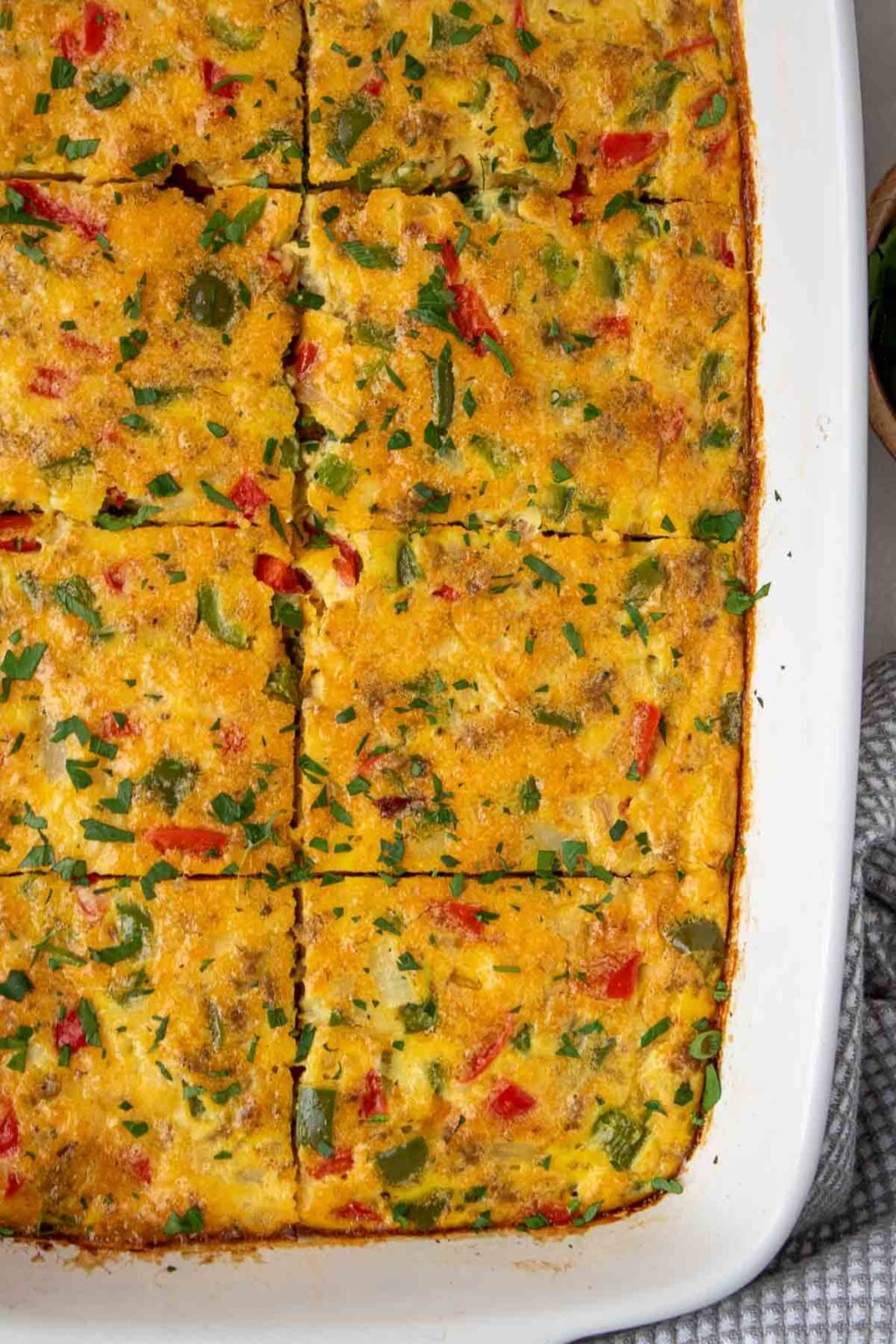 Breakfast Egg Bake Casserole - Stephanie Kay Nutrition