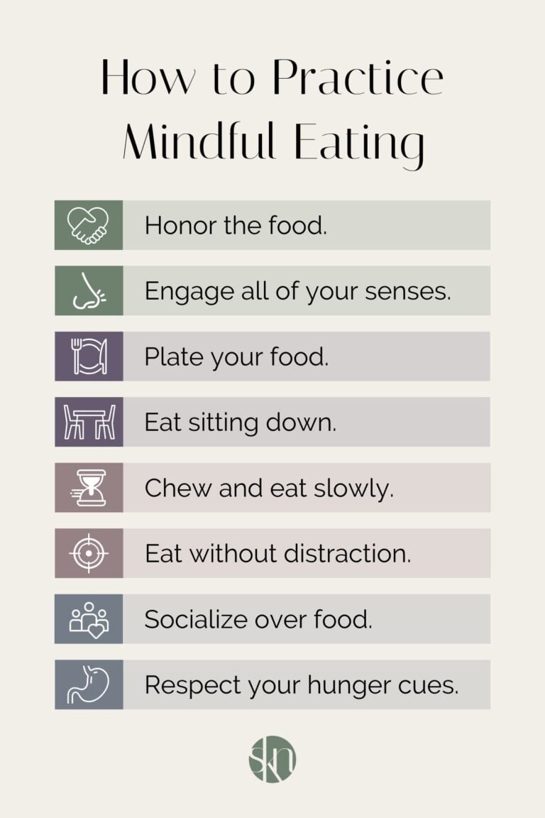 How To Practice Mindful Eating - Stephanie Kay Nutrition