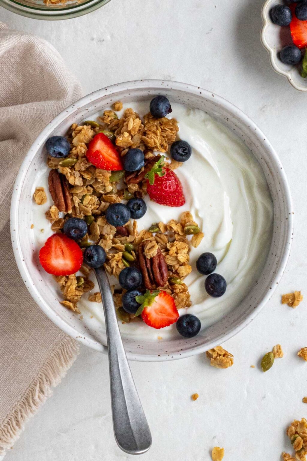 Maple Nut and Seed Granola - Stephanie Kay Nutrition