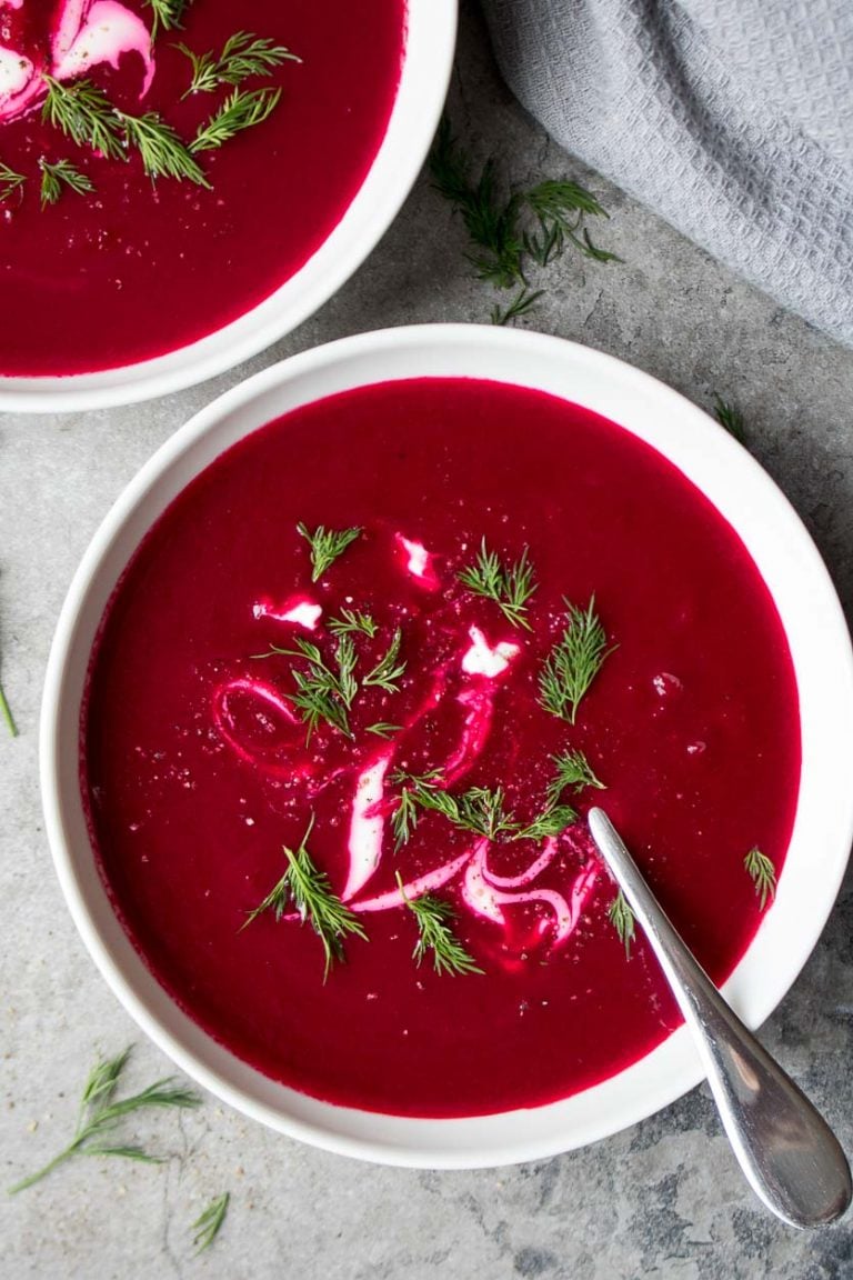 Beet Soup Recipe (Easy and Creamy!) - Stephanie Kay Nutrition