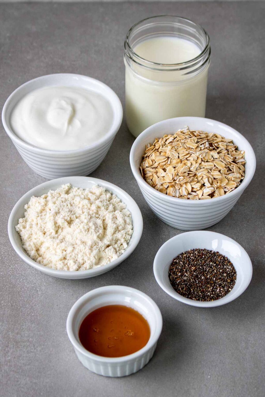 High-Protein Overnight Oats - Stephanie Kay Nutrition