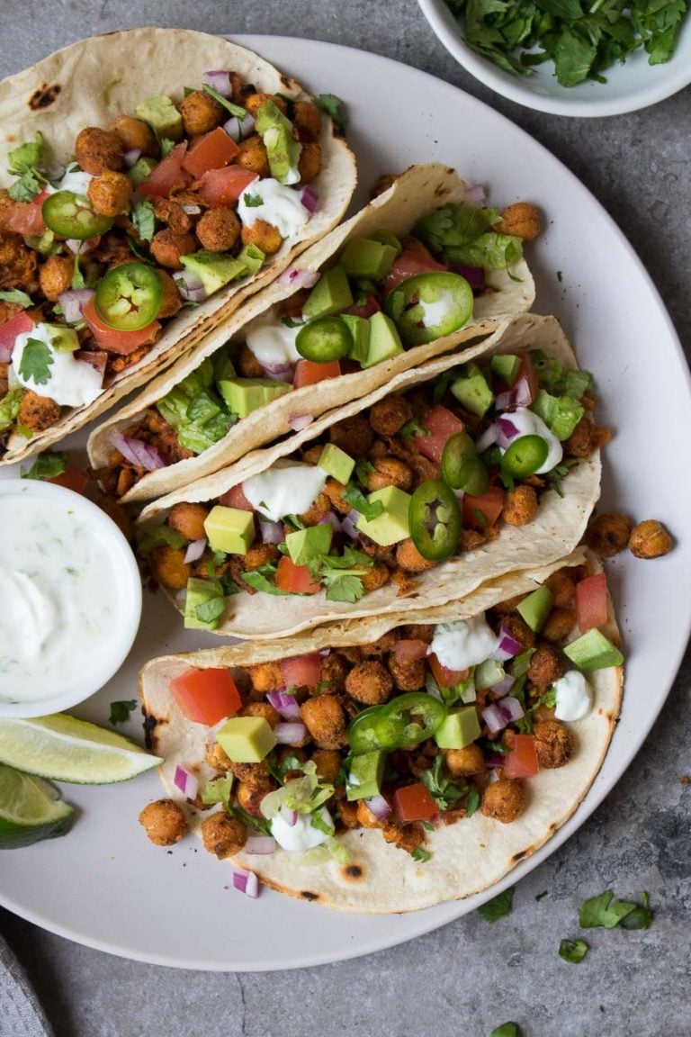 Chickpea Tacos - Stephanie Kay Nutrition