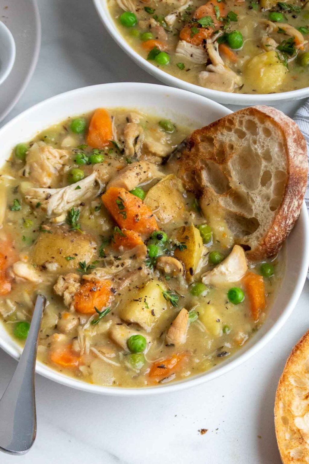 Slow Cooker Chicken Stew - Stephanie Kay Nutrition