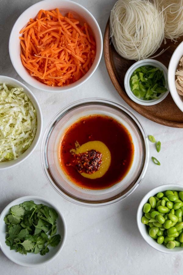 Meal Prep Instant Noodle Cups - Stephanie Kay Nutrition