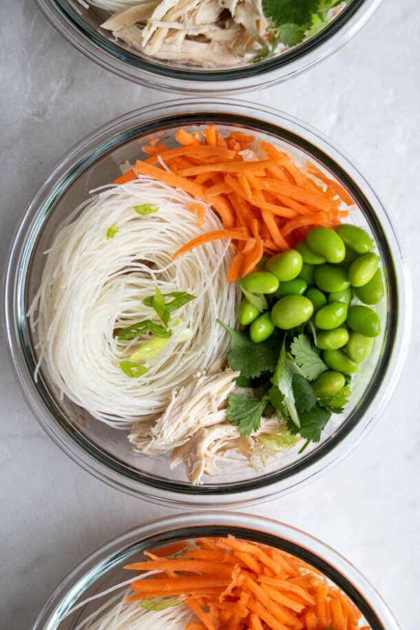 Meal Prep Instant Noodle Cups - Stephanie Kay Nutrition