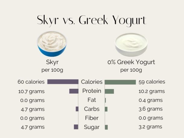 Skyr vs Greek yogurt: Which is Healthier? - Stephanie Kay Nutrition