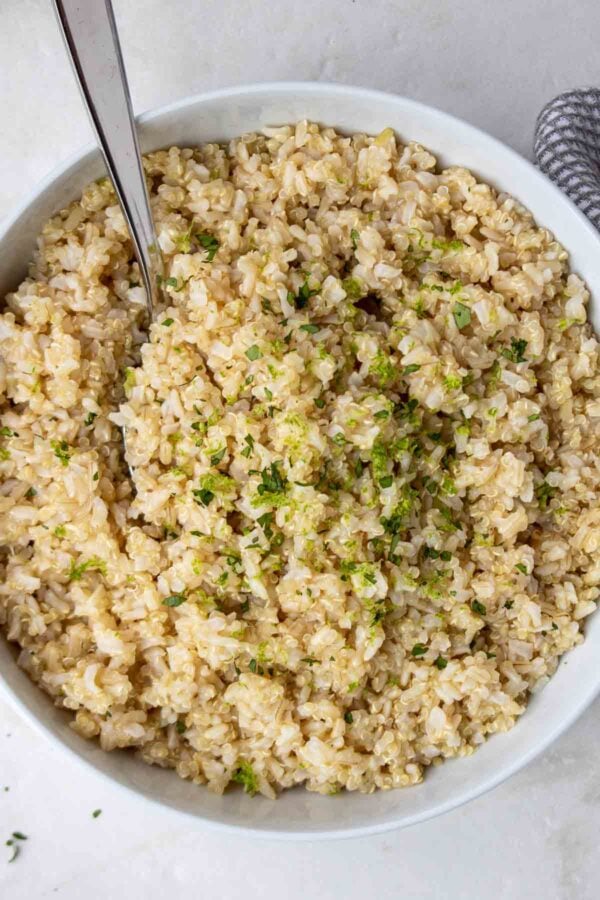 Baja Bowl with Chicken (Panera Copycat) - Stephanie Kay Nutrition