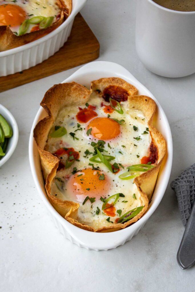 Tortilla Egg Bake - Stephanie Kay Nutrition
