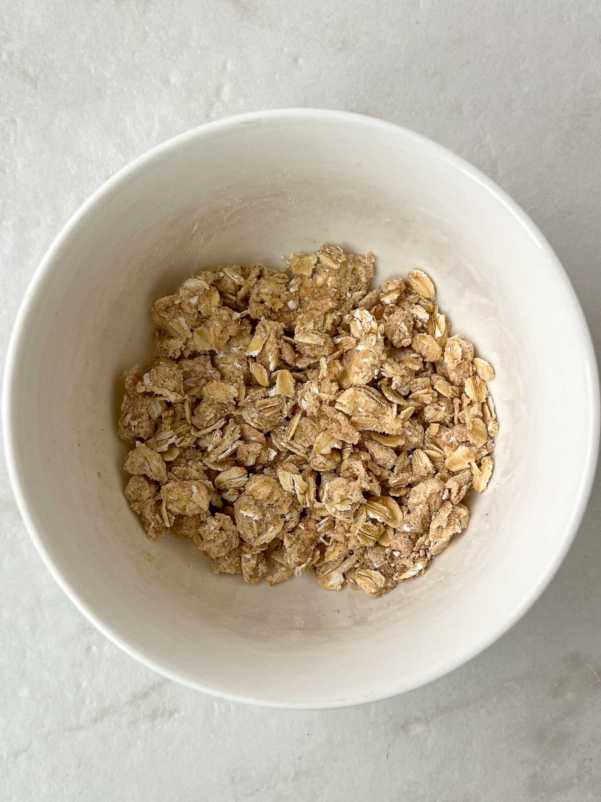 Single Serving Apple Crisp - Stephanie Kay Nutrition