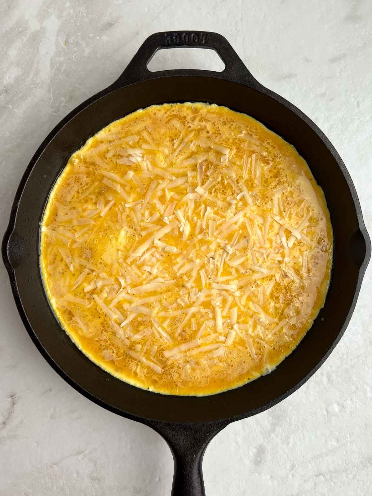Ham and Cheese Frittata - Stephanie Kay Nutrition