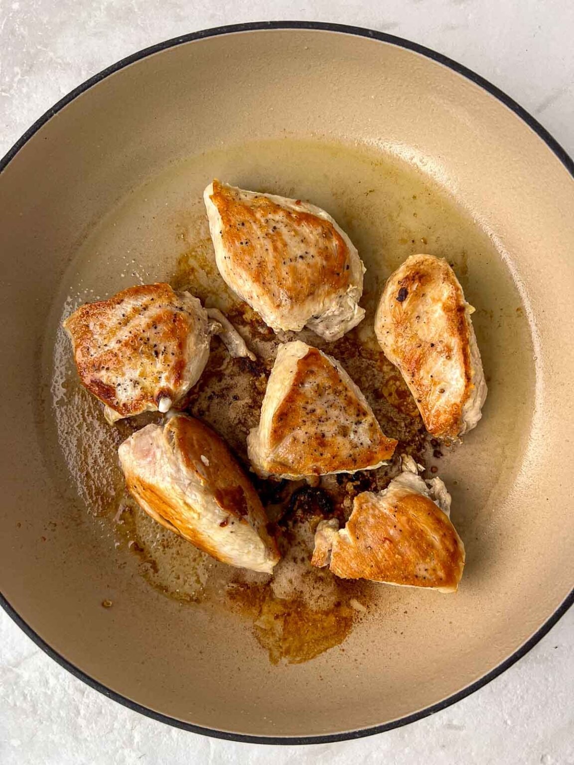 Chicken Mushroom Orzo - Stephanie Kay Nutrition