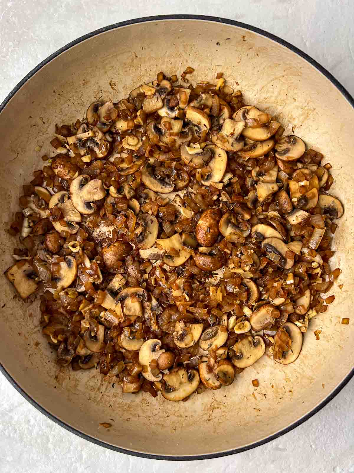 Chicken Mushroom Orzo - Stephanie Kay Nutrition