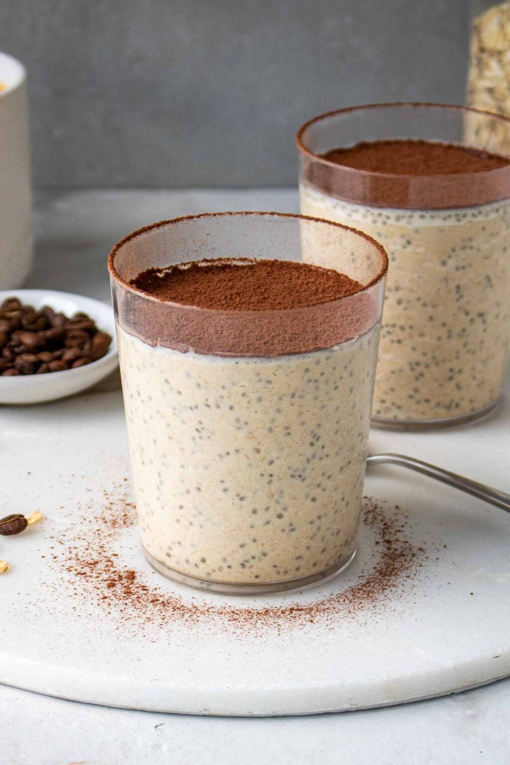Tiramisu Overnight Oats - Stephanie Kay Nutrition