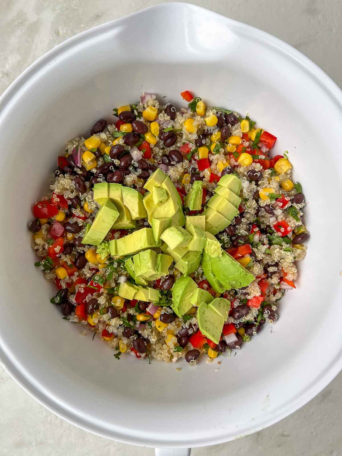 Southwest Quinoa Salad - Stephanie Kay Nutrition