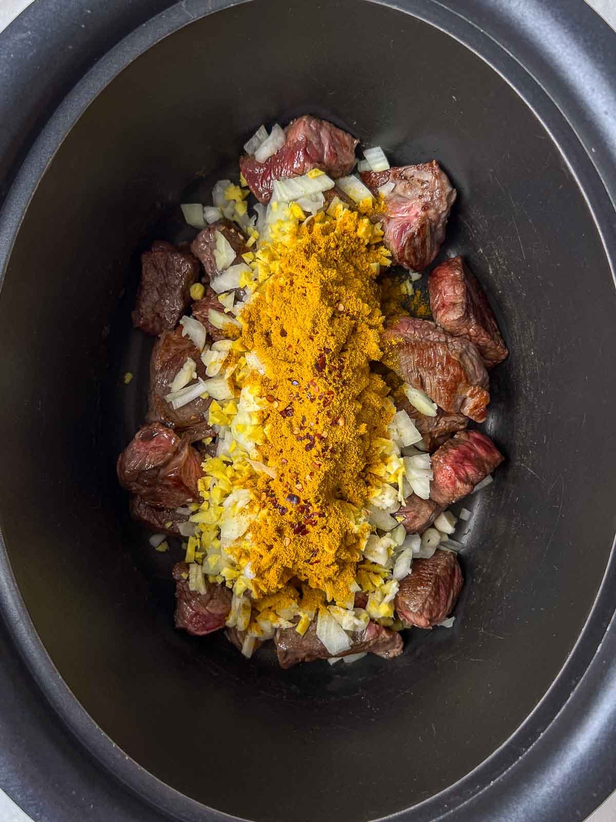 Slow Cooker Beef Curry - Stephanie Kay Nutrition