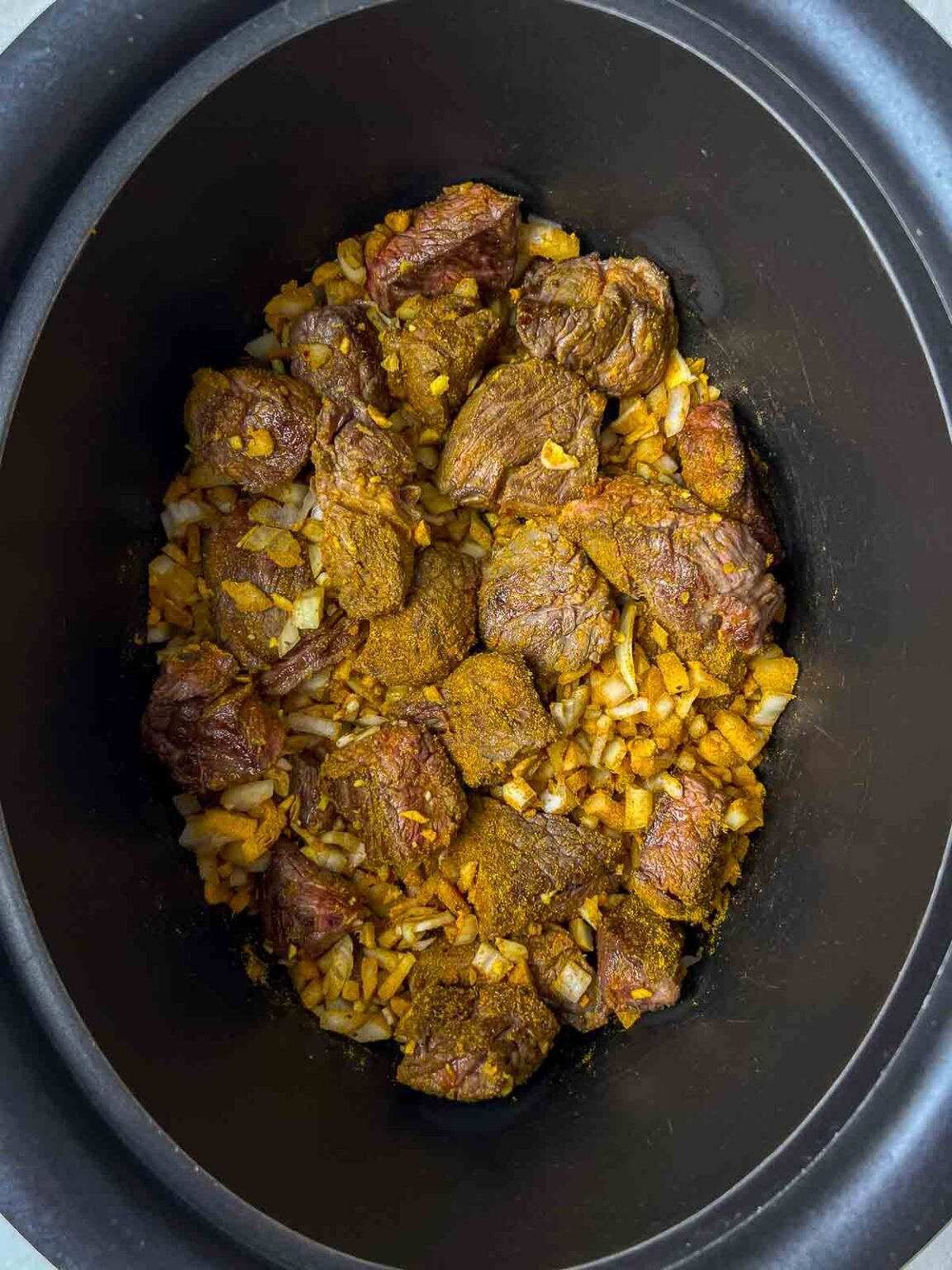 Slow Cooker Beef Curry - Stephanie Kay Nutrition
