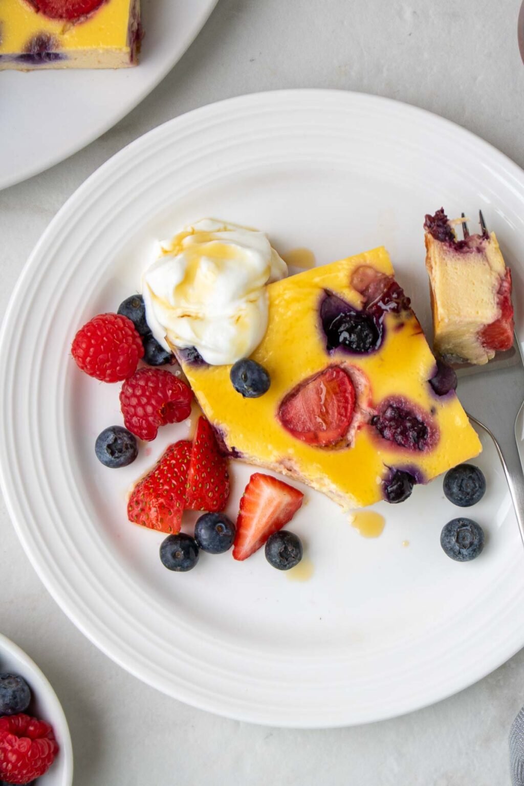 Berry Baked Yogurt - Stephanie Kay Nutrition