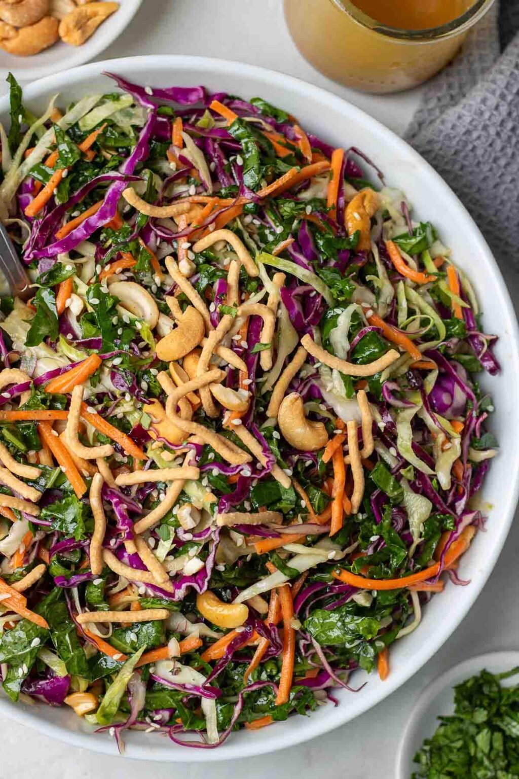 Miso Crunch Salad - Stephanie Kay Nutrition