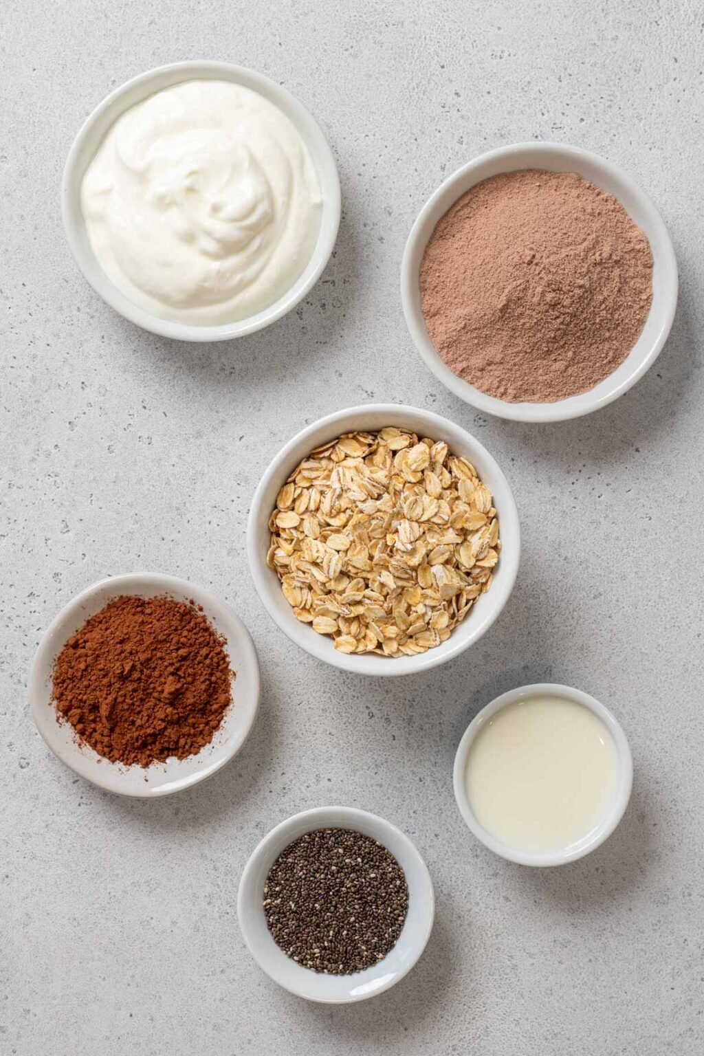 Chocolate Protein Blended Overnight Oats - Stephanie Kay Nutrition