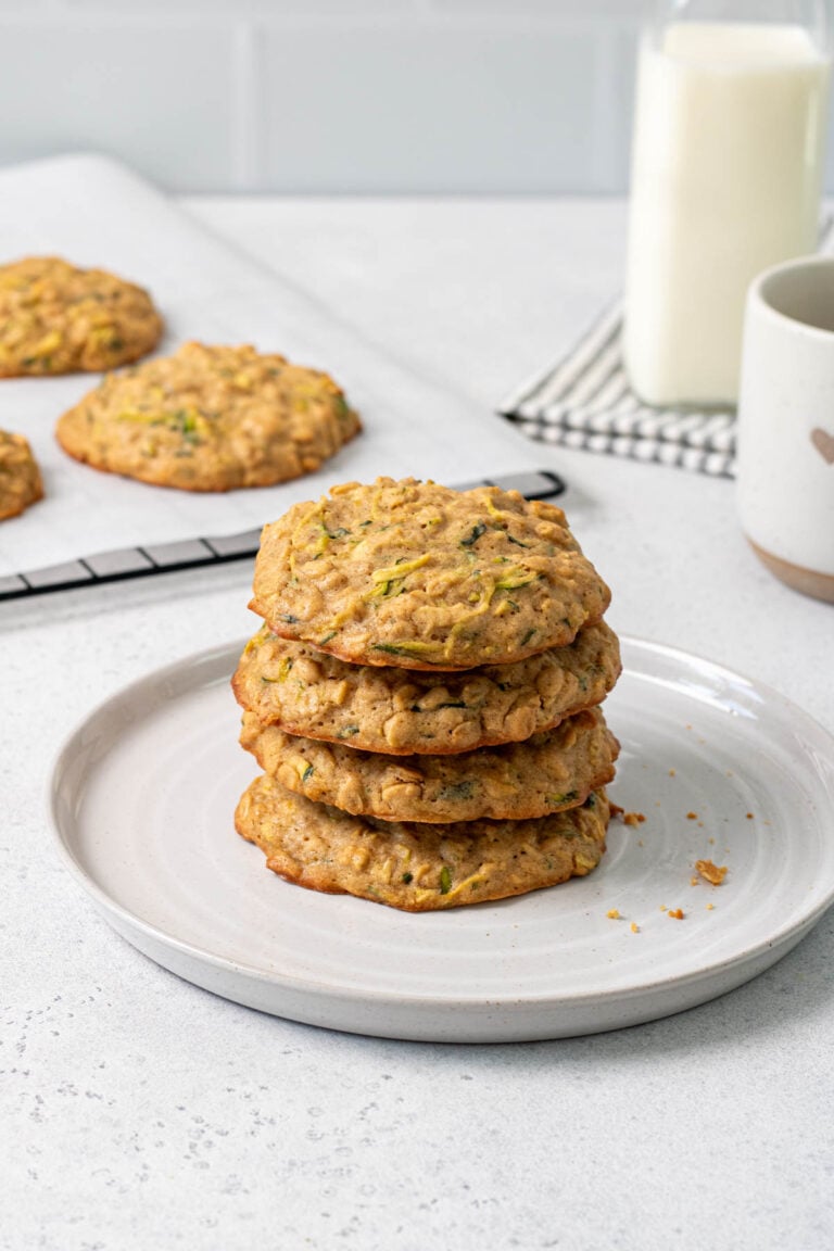Zucchini Breakfast Cookies - Stephanie Kay Nutrition