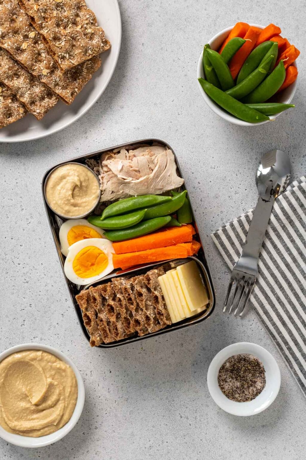 High-Protein Lunch Box - Stephanie Kay Nutrition