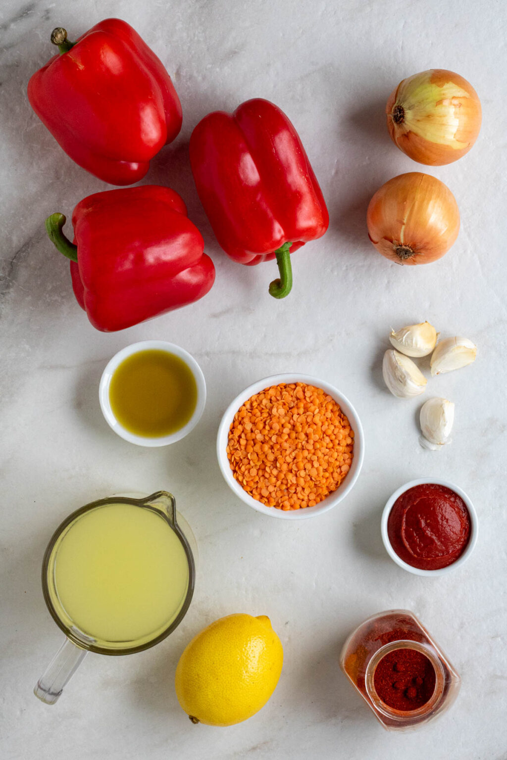 Roasted Red Pepper and Lentil Soup - Stephanie Kay Nutrition