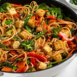 Tofu Noodle Stir Fry - Stephanie Kay Nutrition