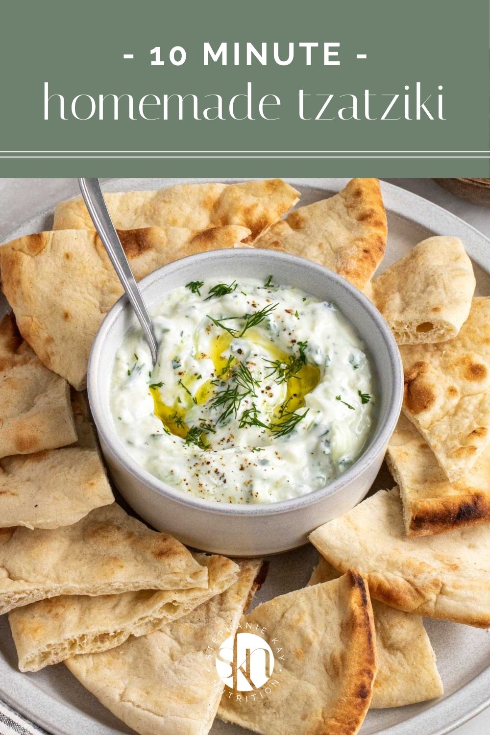 Tzatziki Recipe - Stephanie Kay Nutrition