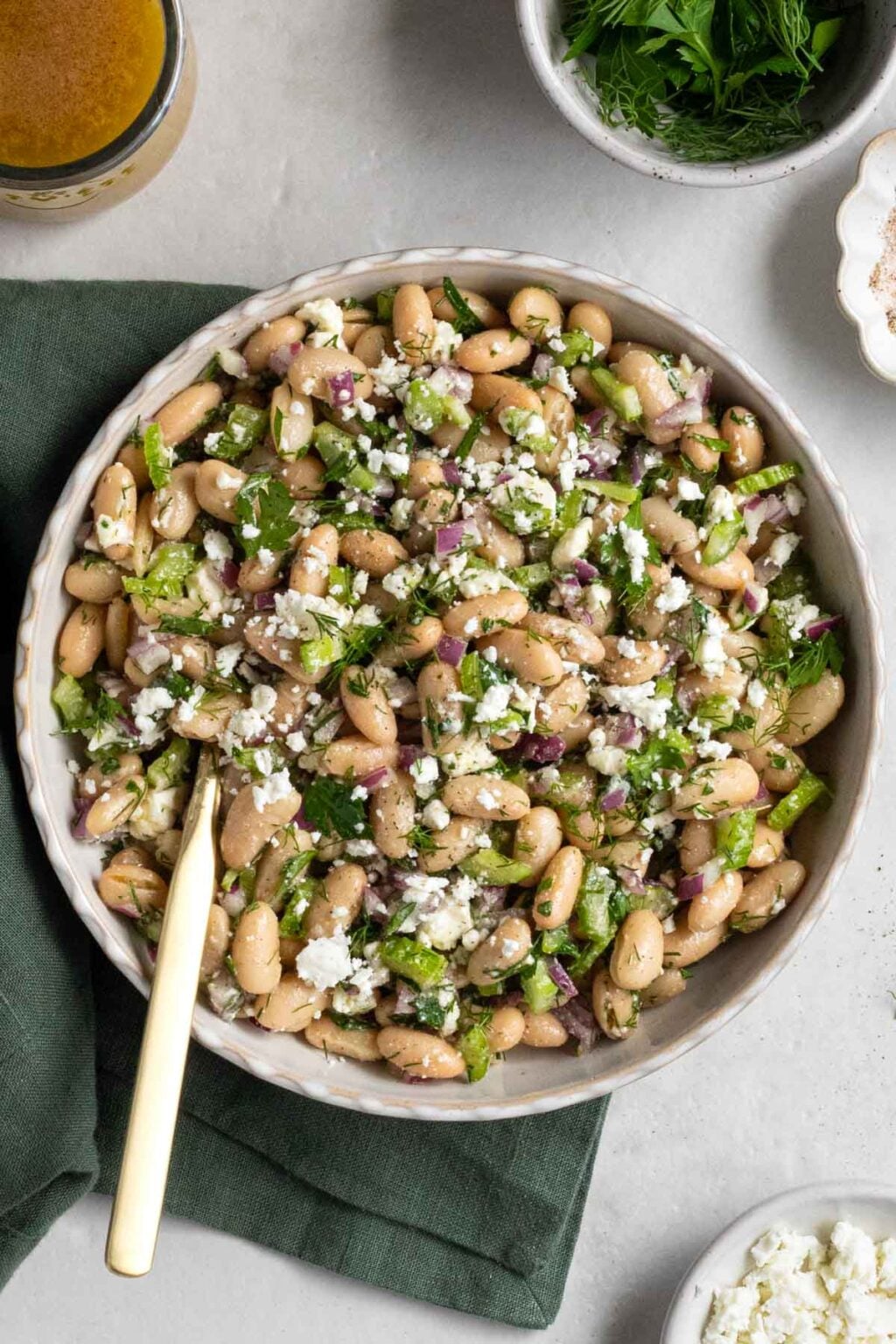 White Bean Salad - Stephanie Kay Nutrition